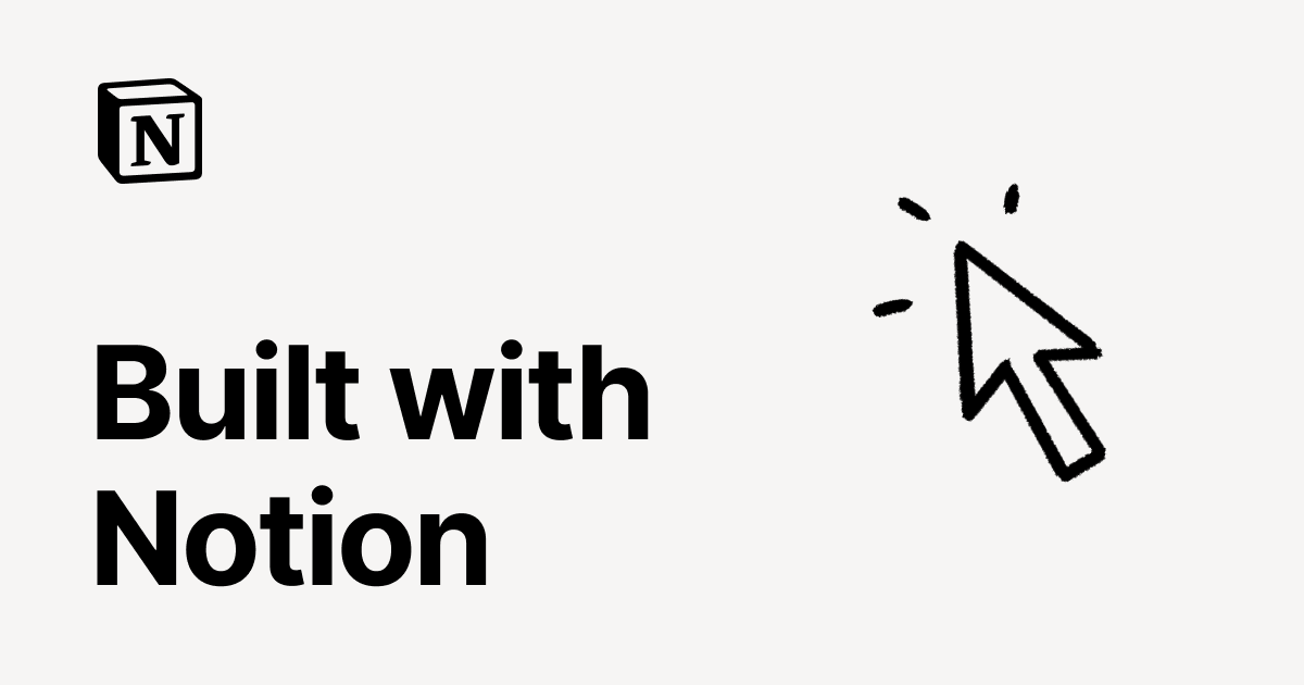 1 | Built with Notion